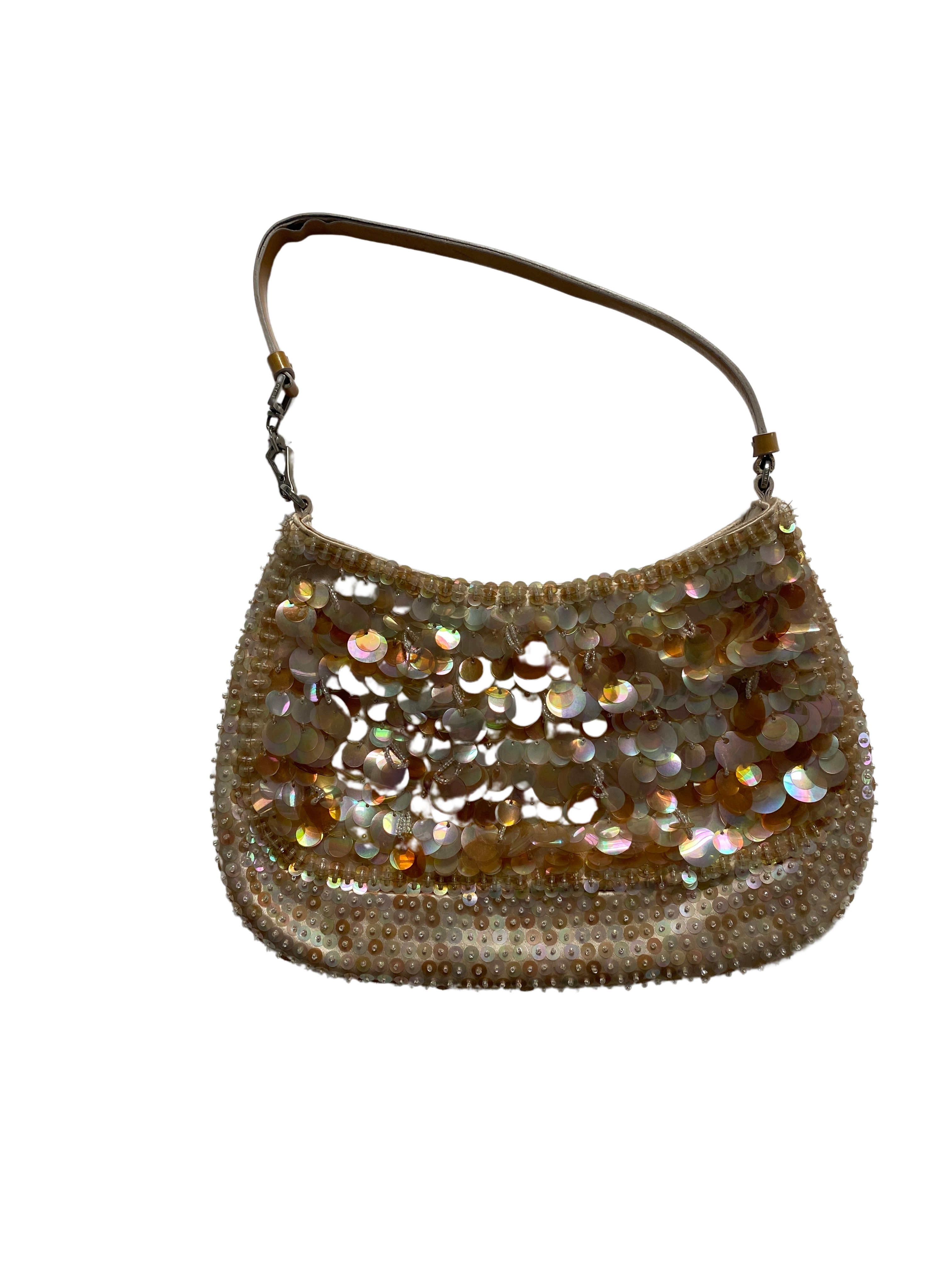 Prada Cleo Pink Sequin Bag – The Millennial Decorator