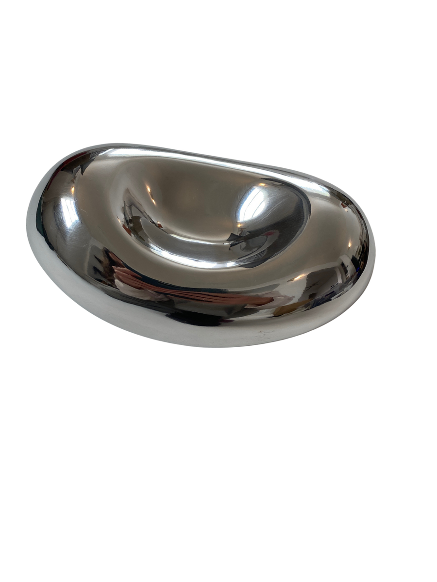 Silver Bean Sculpture – The Millennial Decorator